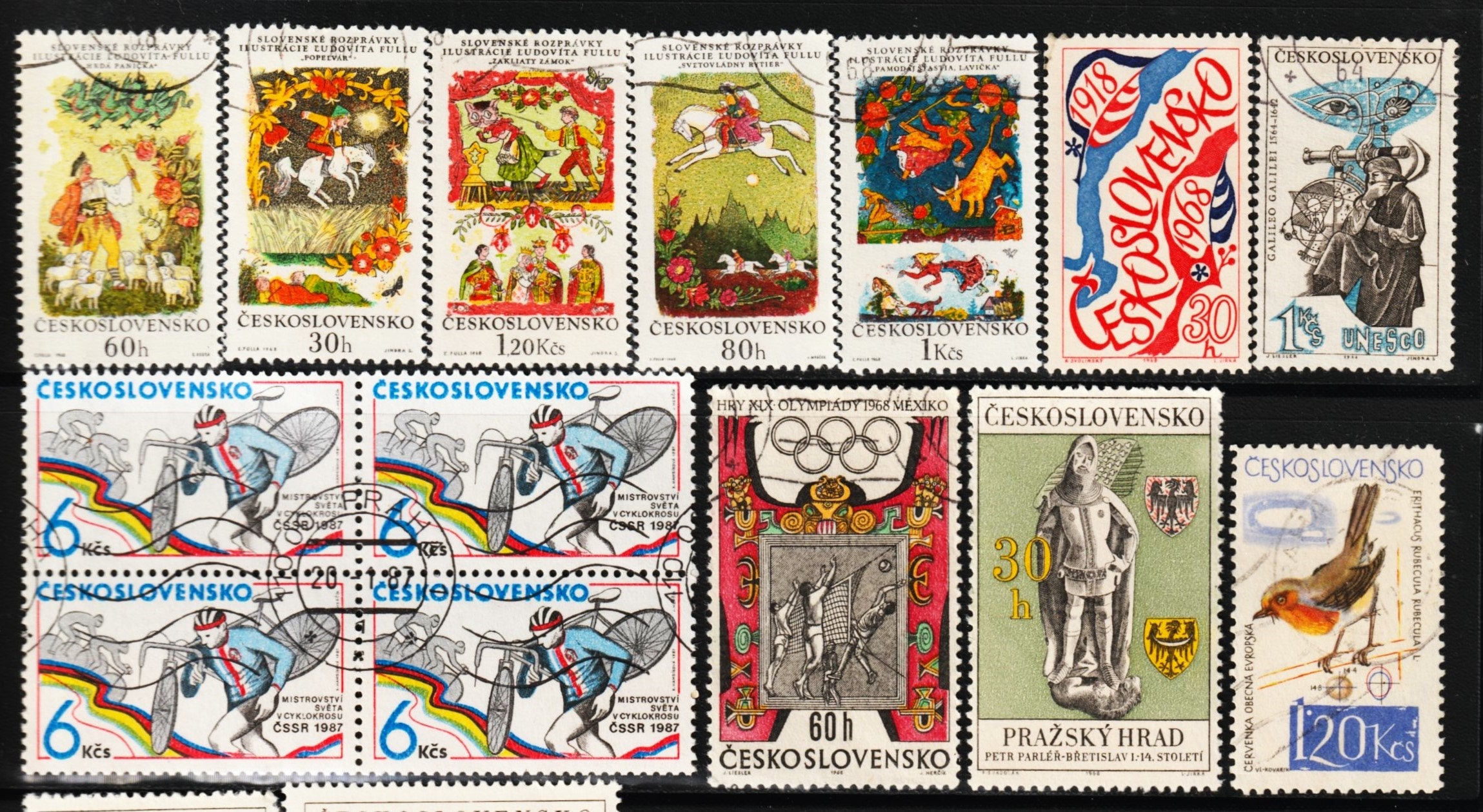 CZECHOSLOVAKIA 30 Vintage Stamps Lot Czech Stamps for Collecting or ...