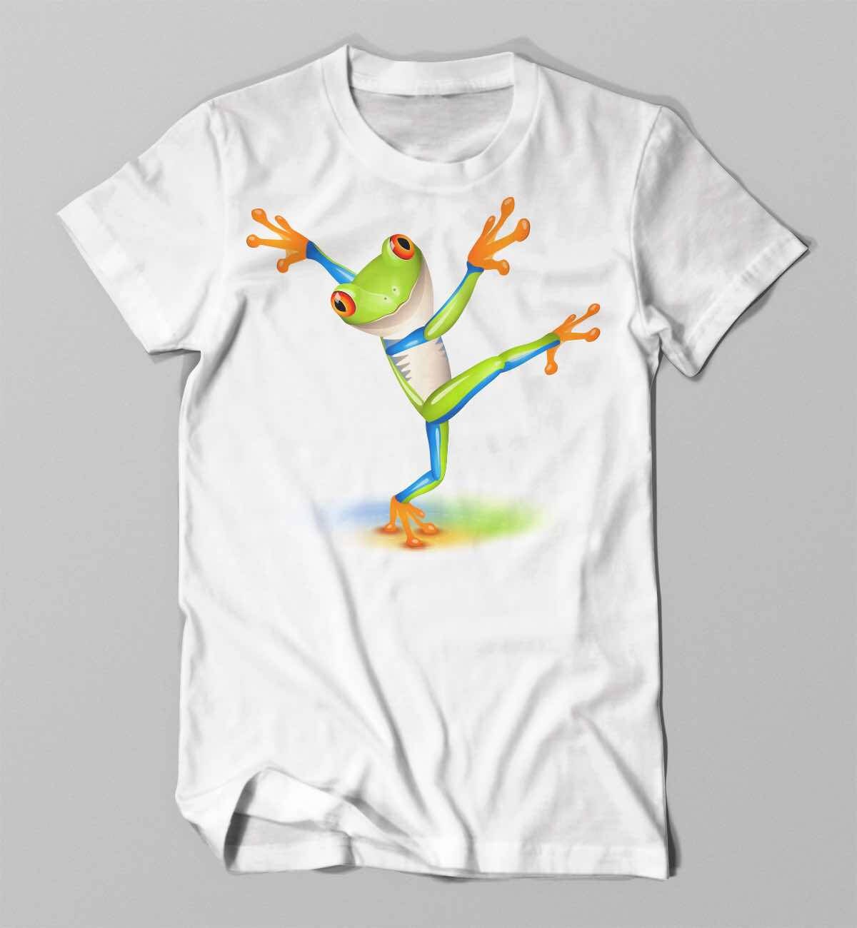 Fabulous Frog T-shirt Tree Frog Short Sleeve T-shirt. | Etsy