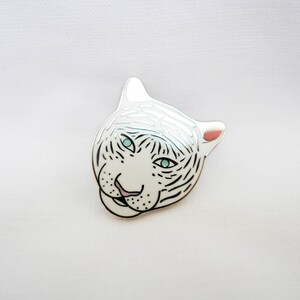 Tiger Pin Tiger Brooch Hard Enamel Pins Space Galaxy - Etsy