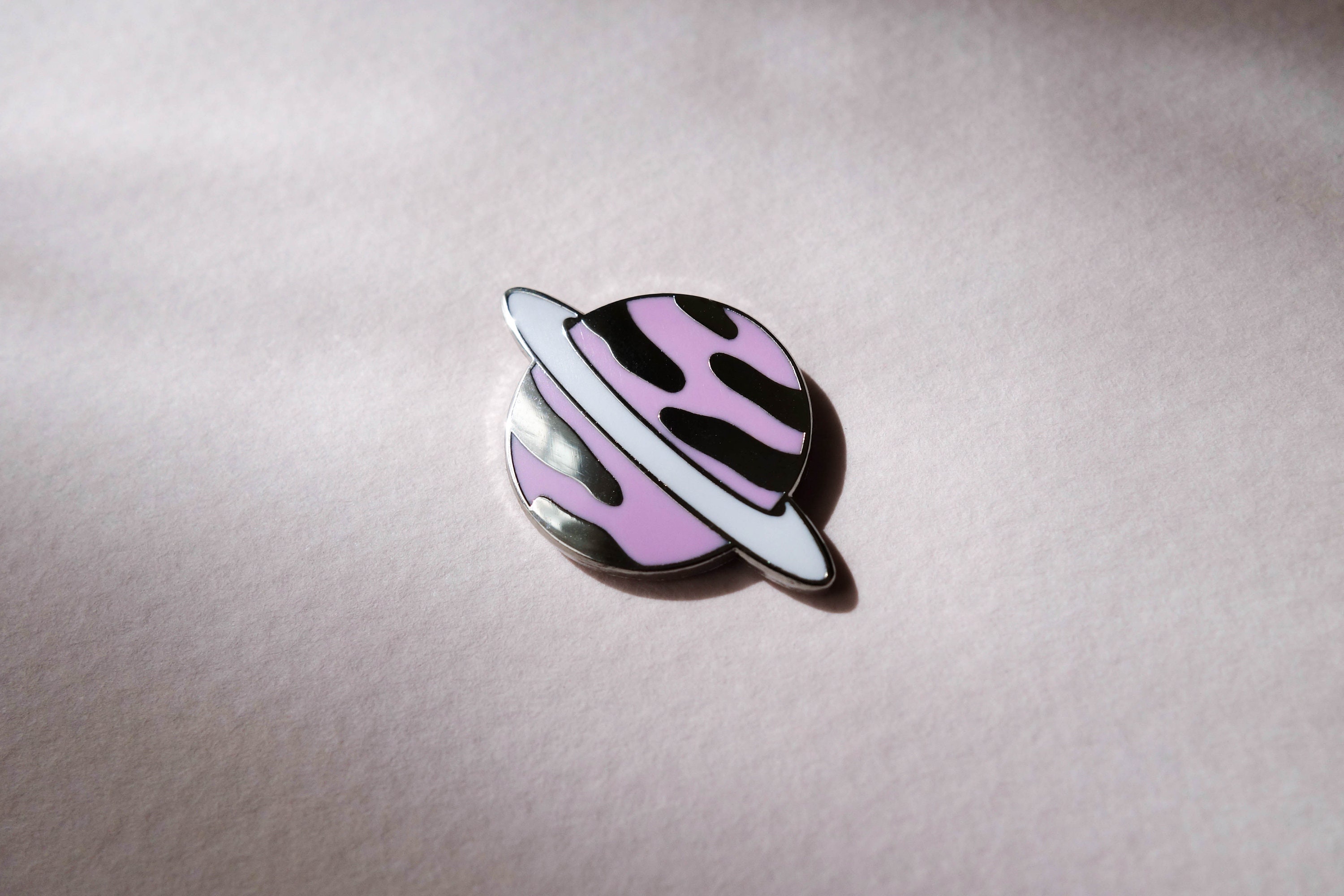 Planet Pin Planet Brooch Hard Enamel Pins Space - Etsy