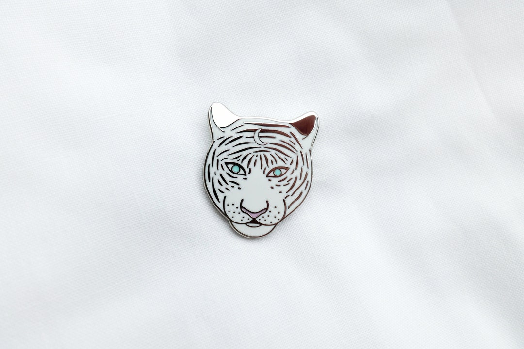 Tiger Pin Tiger Brooch Hard Enamel Pins Space Galaxy - Etsy
