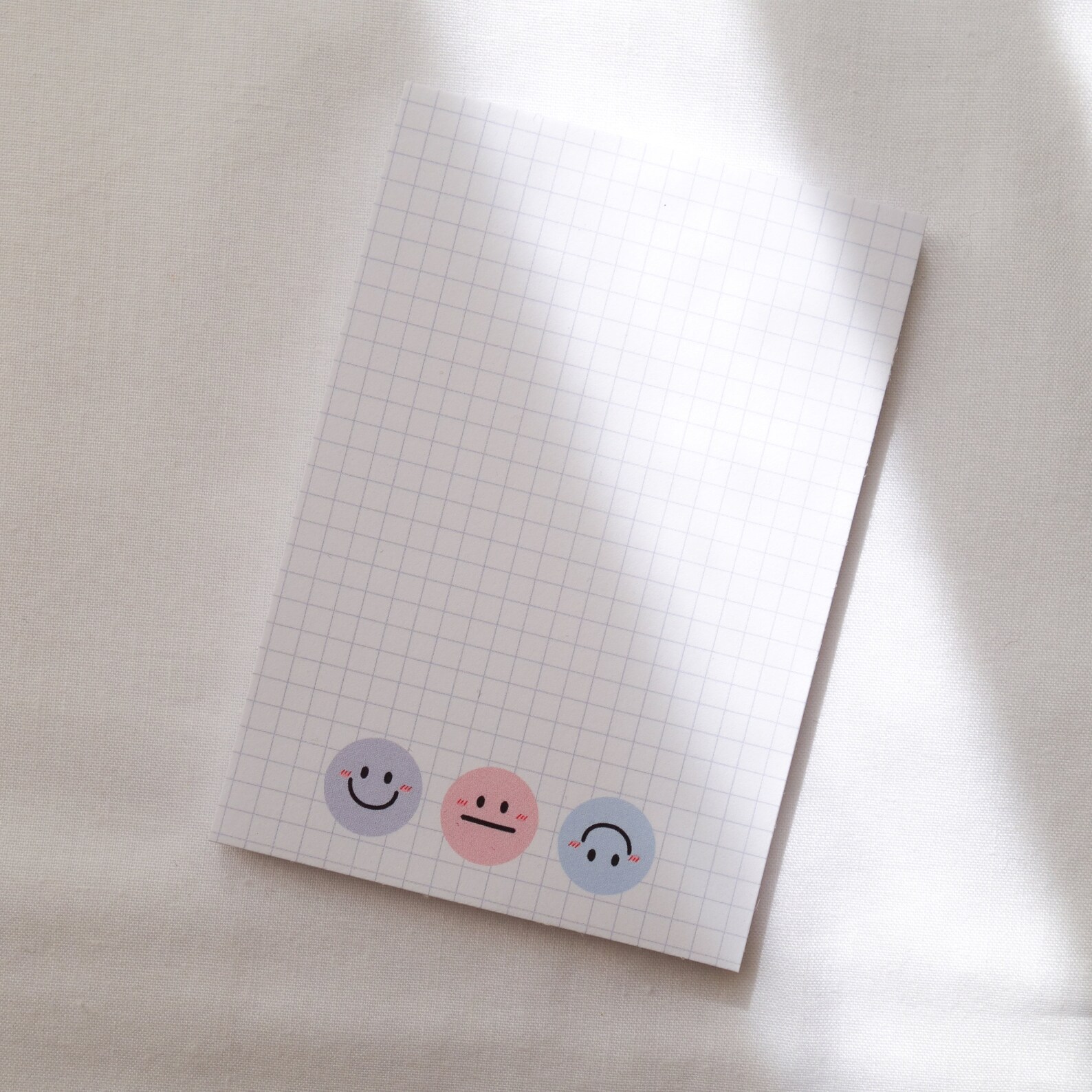 Notepad With Smiley Mood - Etsy