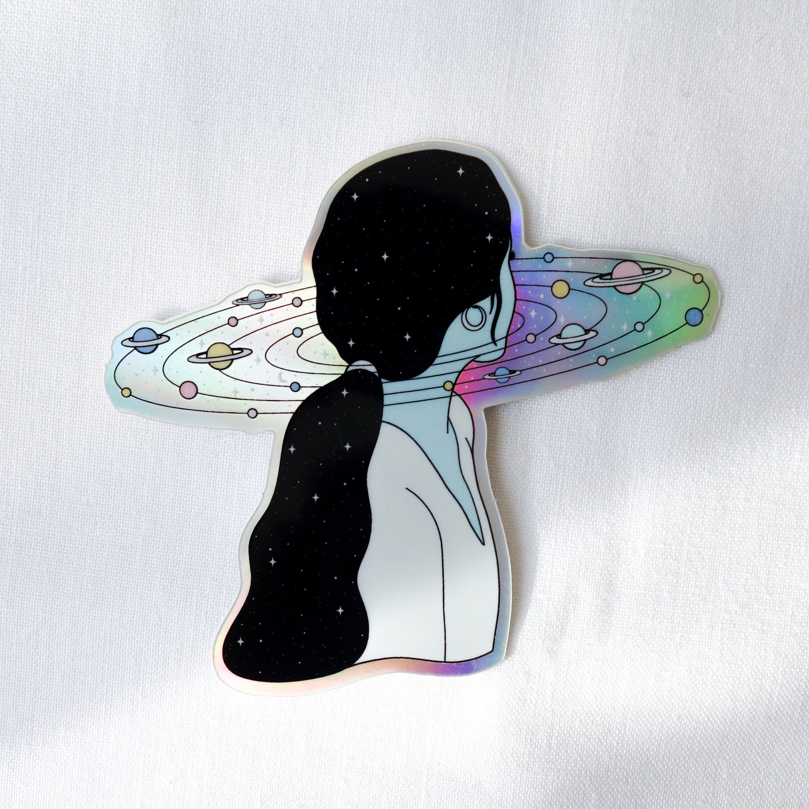 My Universe Sticker Holographic Sticker Galaxy Cosmic - Etsy