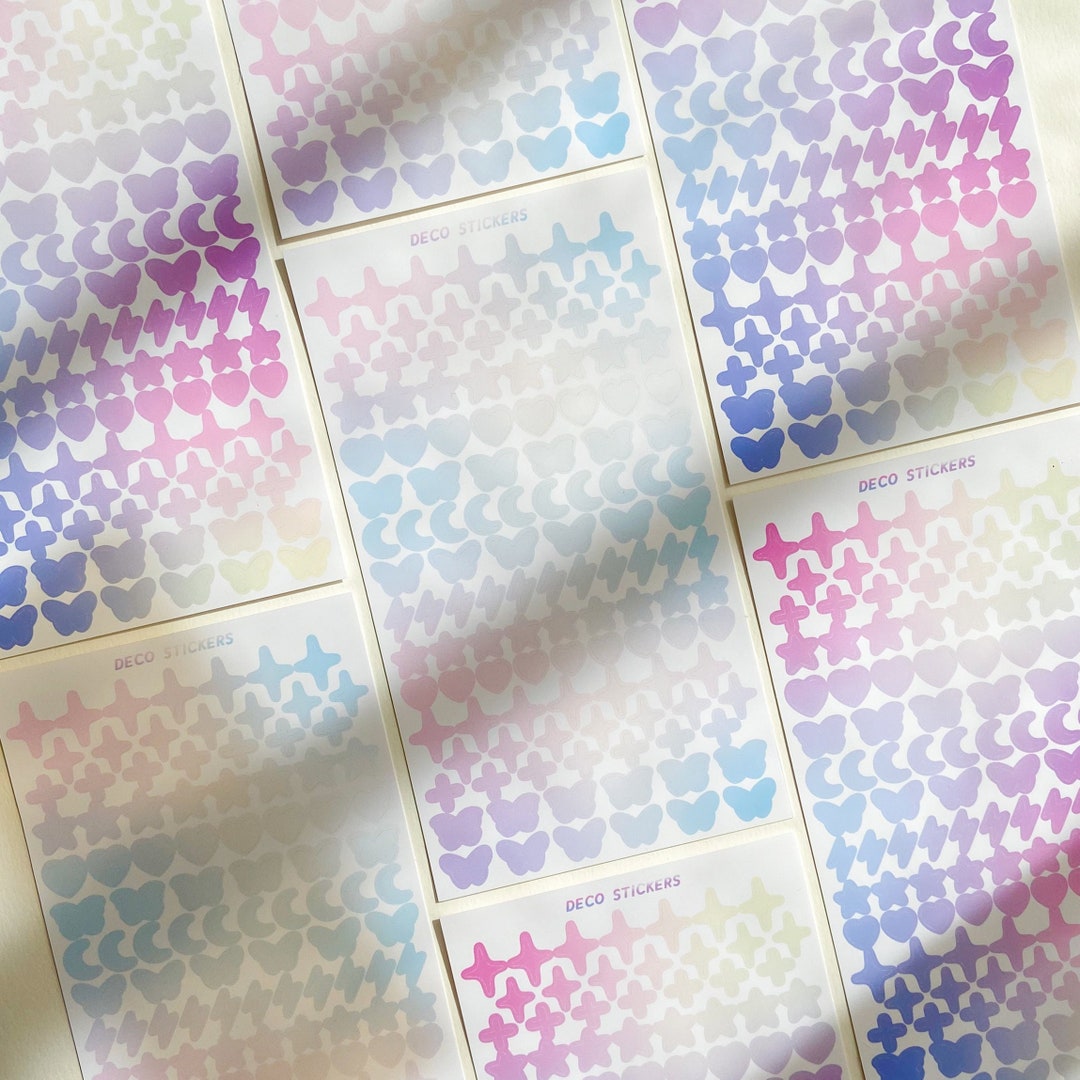 Pastel Sticker Sheet - Cosmic Sticker - Space - Stars - Bujo Stickers ...