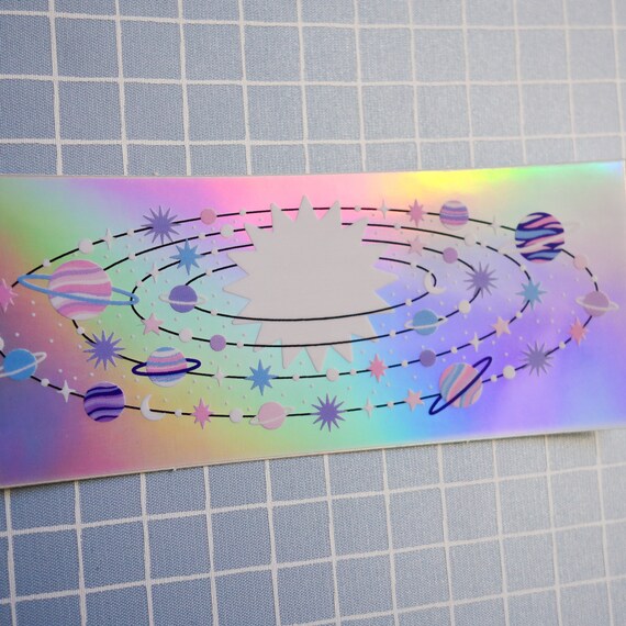 Papercraft Holographic Solar System Sticker Craft Supplies & Tools ...