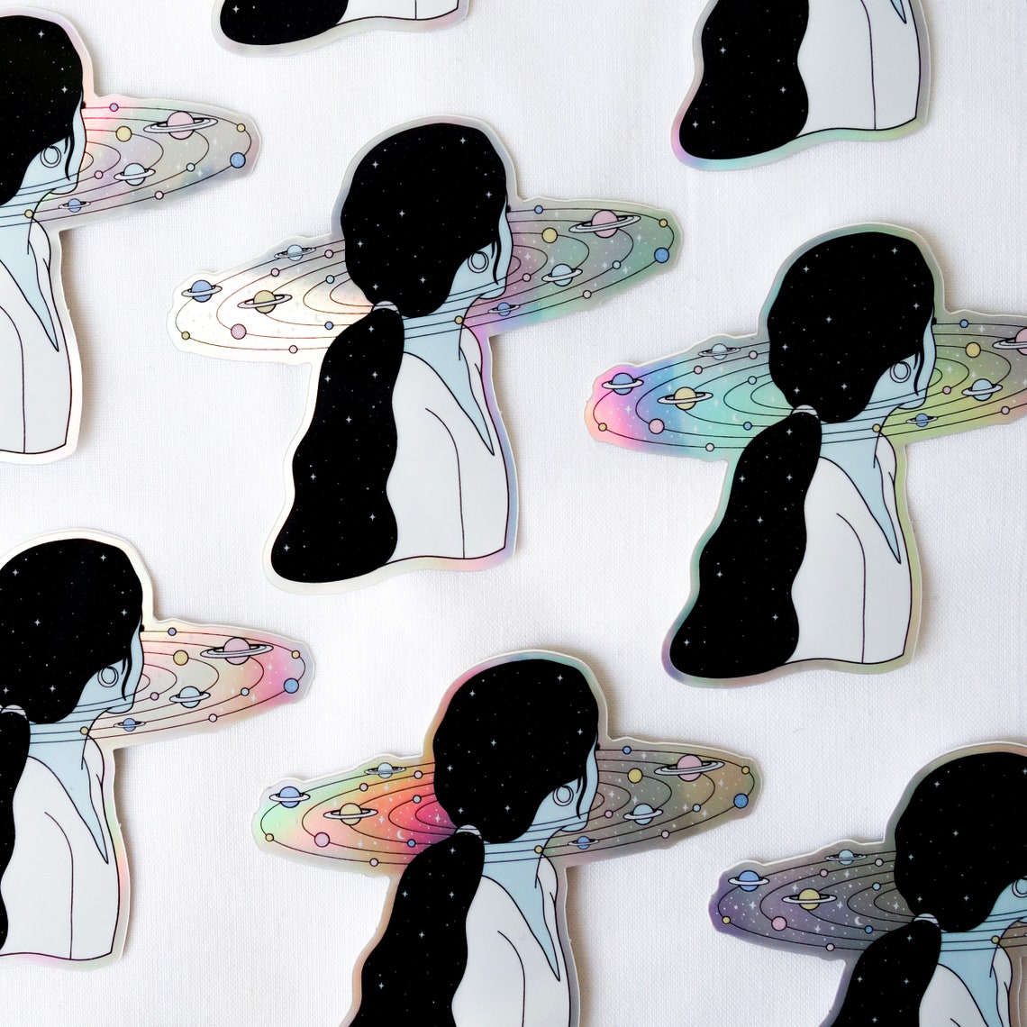 My Universe Sticker Holographic Sticker Galaxy Cosmic - Etsy