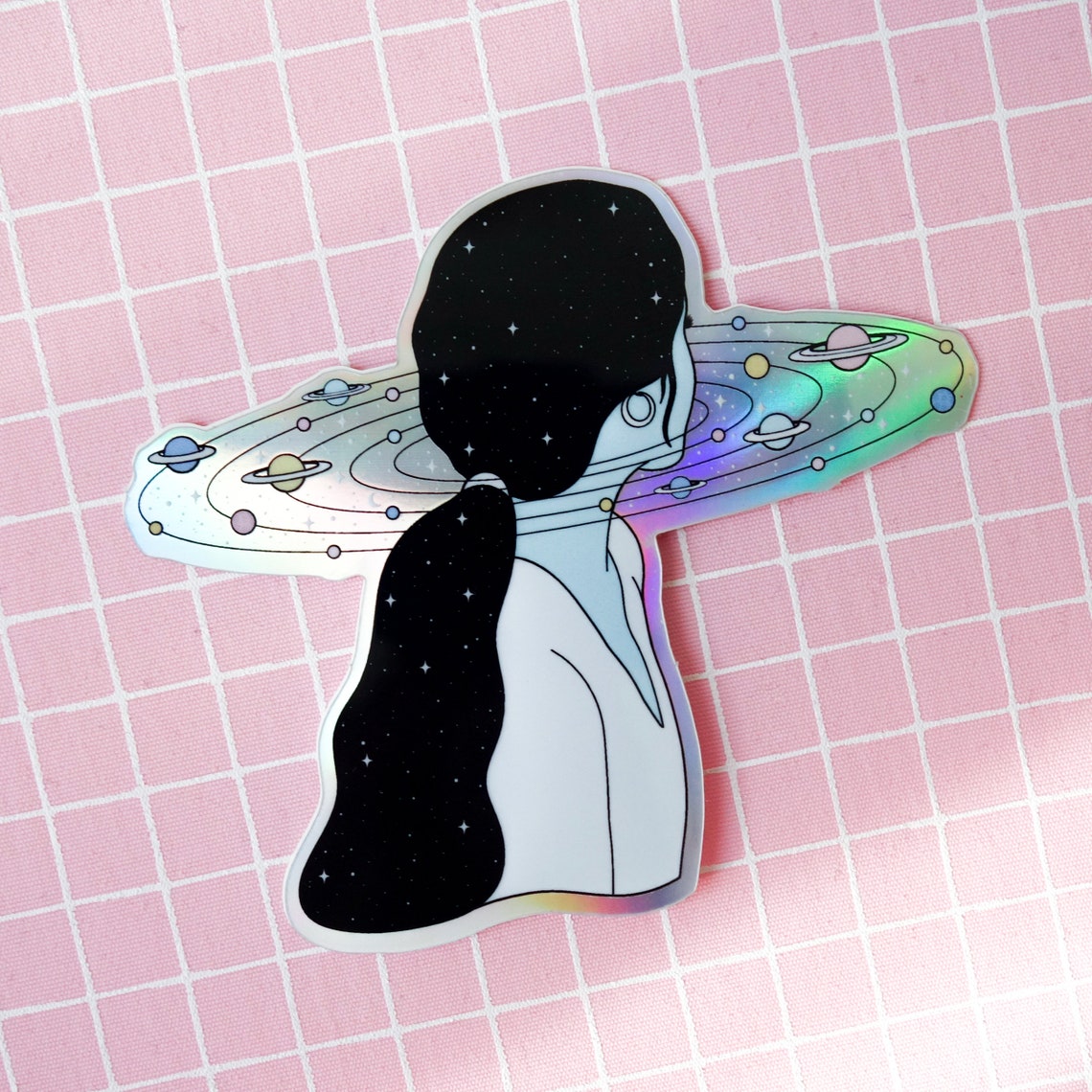 My Universe Sticker Holographic Sticker Galaxy Cosmic - Etsy