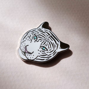 Tiger Pin Tiger Brooch Hard Enamel Pins Space Galaxy - Etsy