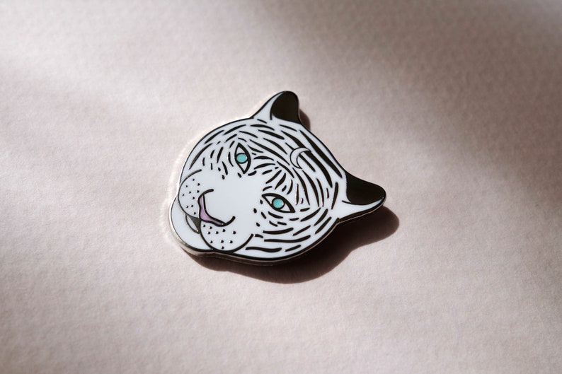 Tiger Pin Tiger Brooch Hard Enamel Pins Space Galaxy - Etsy