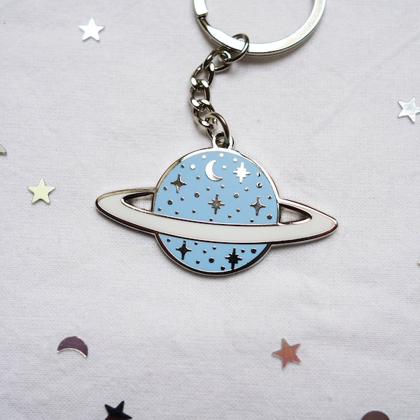 Space Keychain - Etsy