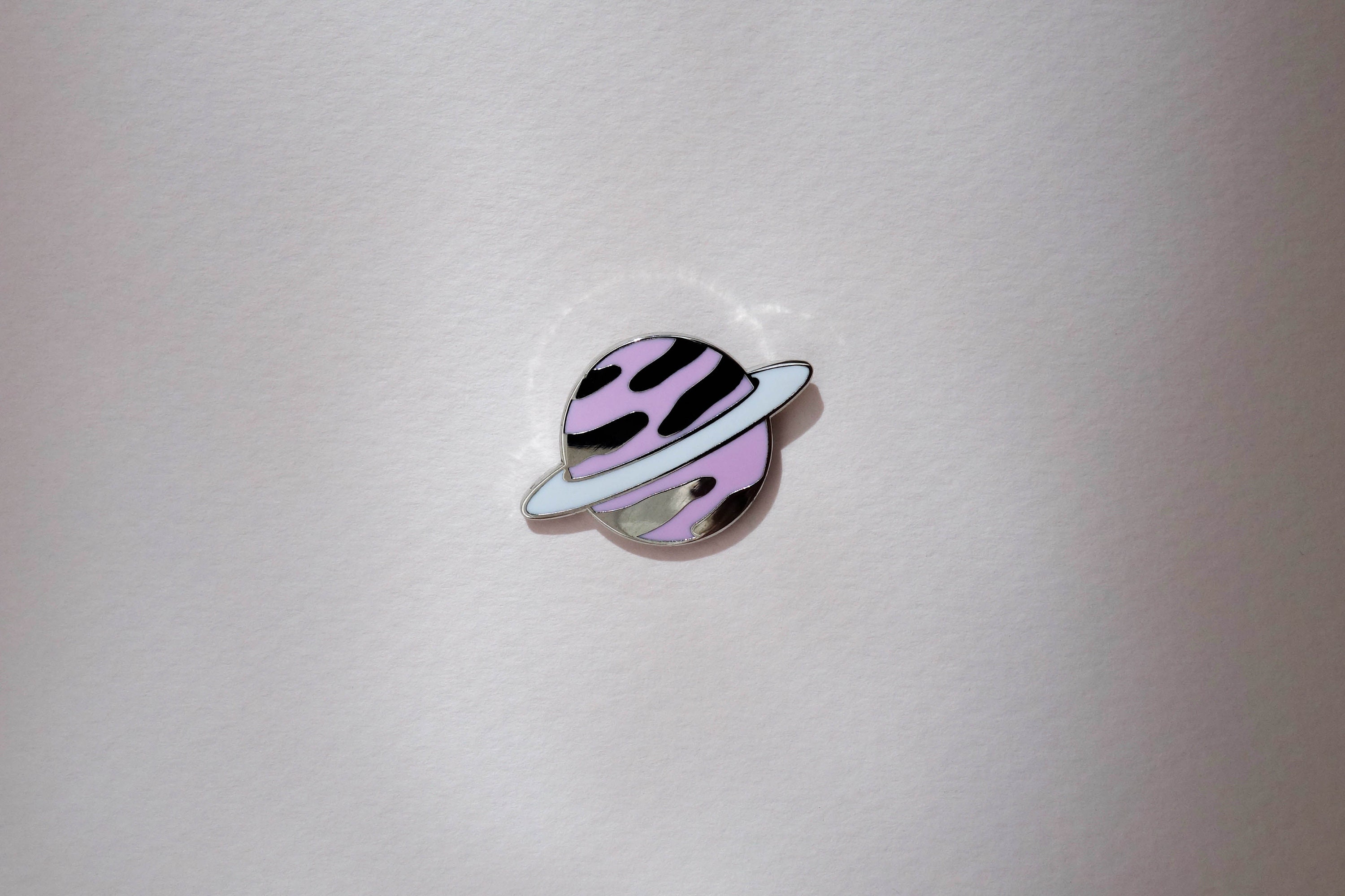 Planet pin planet brooch hard enamel pins space | Etsy