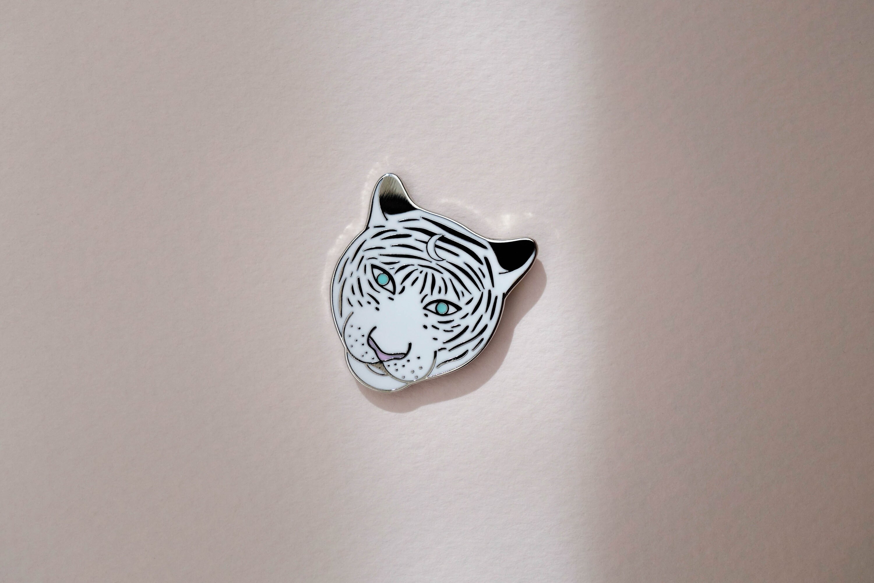 Tiger pin tiger brooch hard enamel pins space galaxy | Etsy