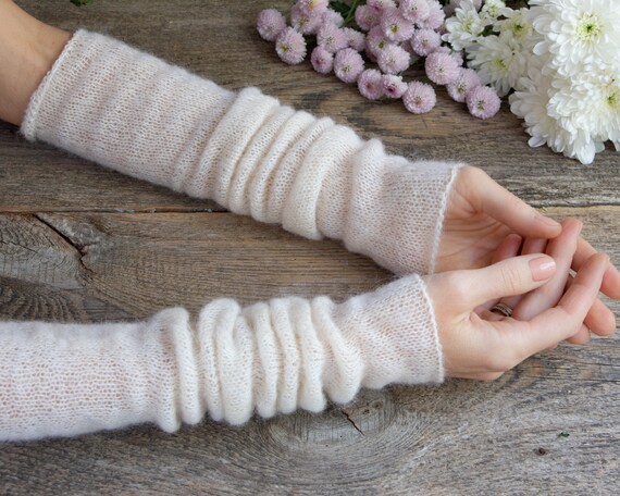 MOHAIR KNIT ARM WARMER rICf7f3Ecn - pulsodelsur.net