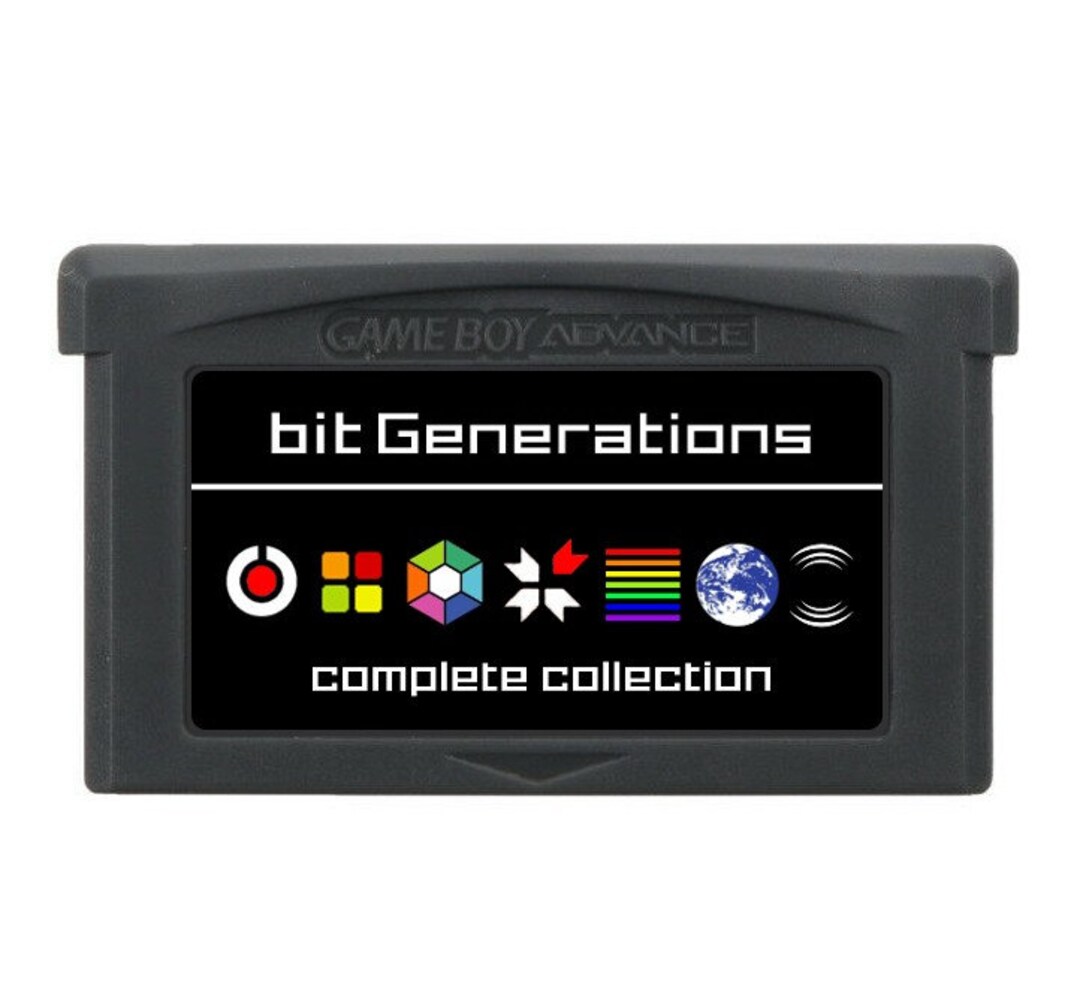 Bit Generations Collection Game Boy Advance Cartridge Boundish Coloris ...