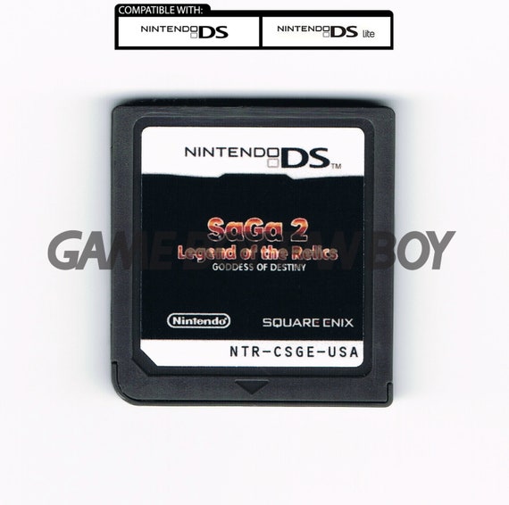 SaGa 2 Goddess of Destiny Hihou Densetsu ENGLISH DS Cart Fan ...
