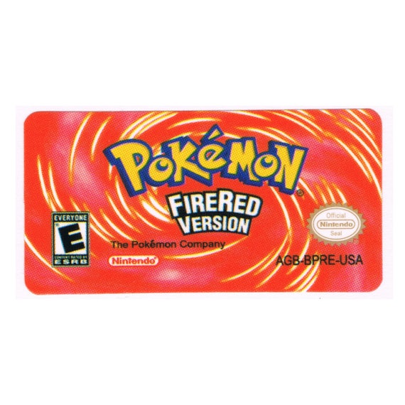 Pokemon Red Cartridge