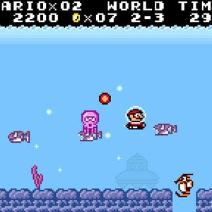 Super Mario Land DX Color version 2.0 With Luigi Game Boy Color ...