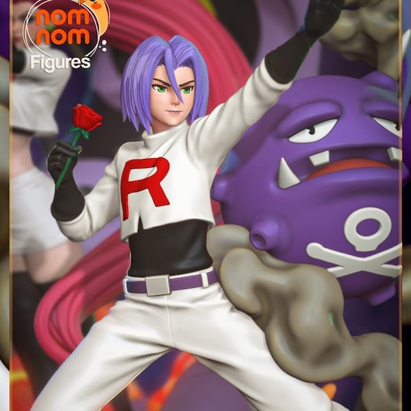 Team Rocket Figure - Etsy