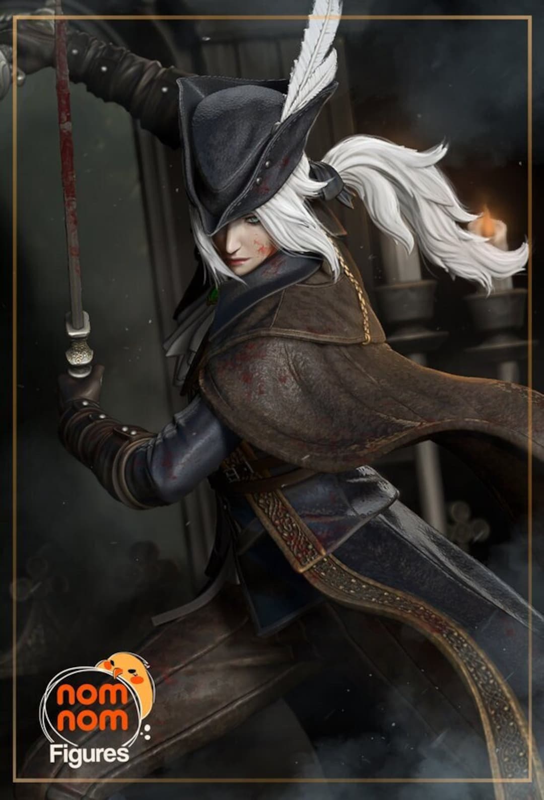 Lady Maria / Bloodborne / Female Fighter Hunter / Video Game Resin ...