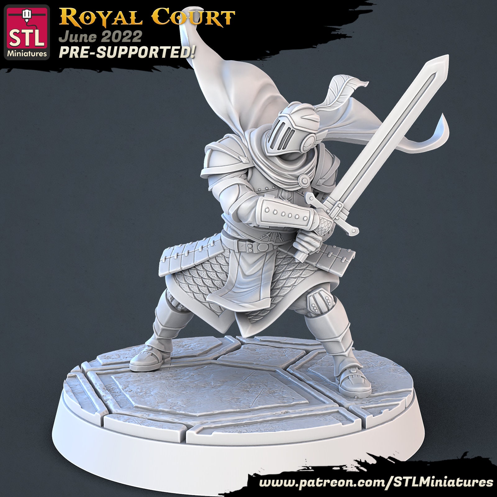 Royal Guard Guardian Knight Soldier / Pack Royal Court 28 32 75 Mm∞ ...