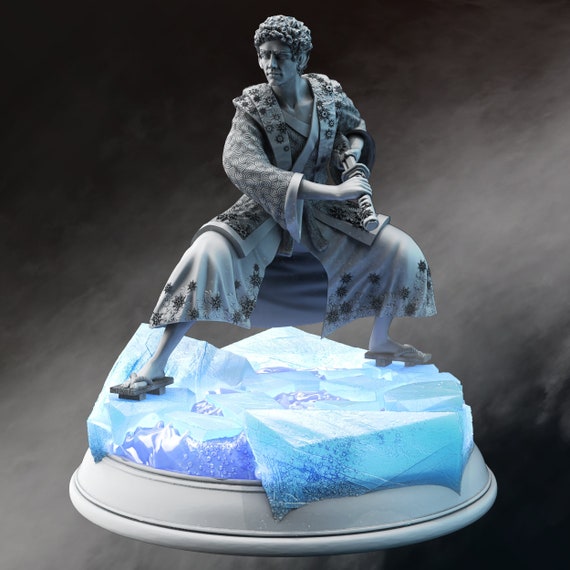 Samurai Swordsman Fighter Warrior Water Elemental Ocean 28mm - Etsy