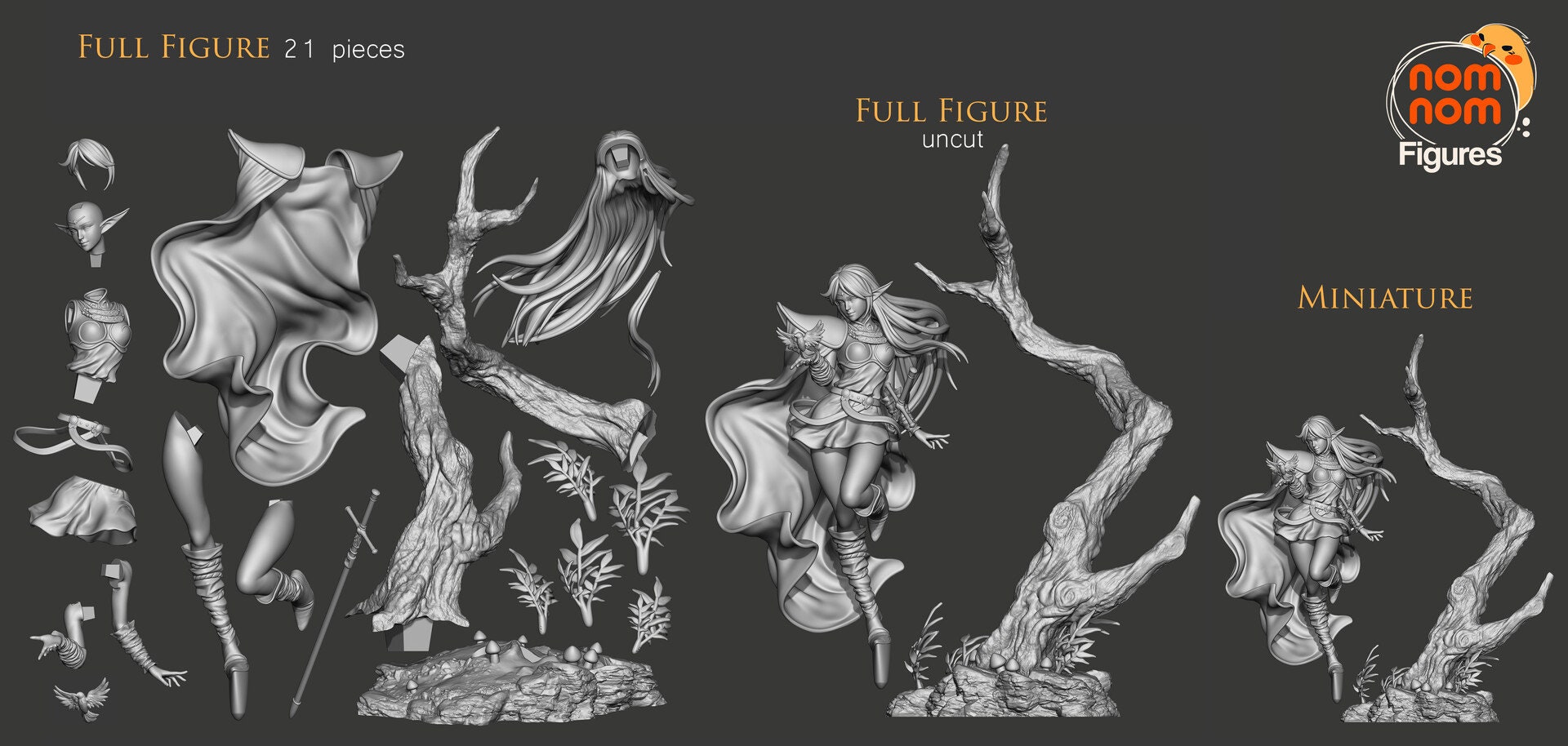 Deedlit / Deed / Record of Lodoss Wars / Female Elf of Light ...