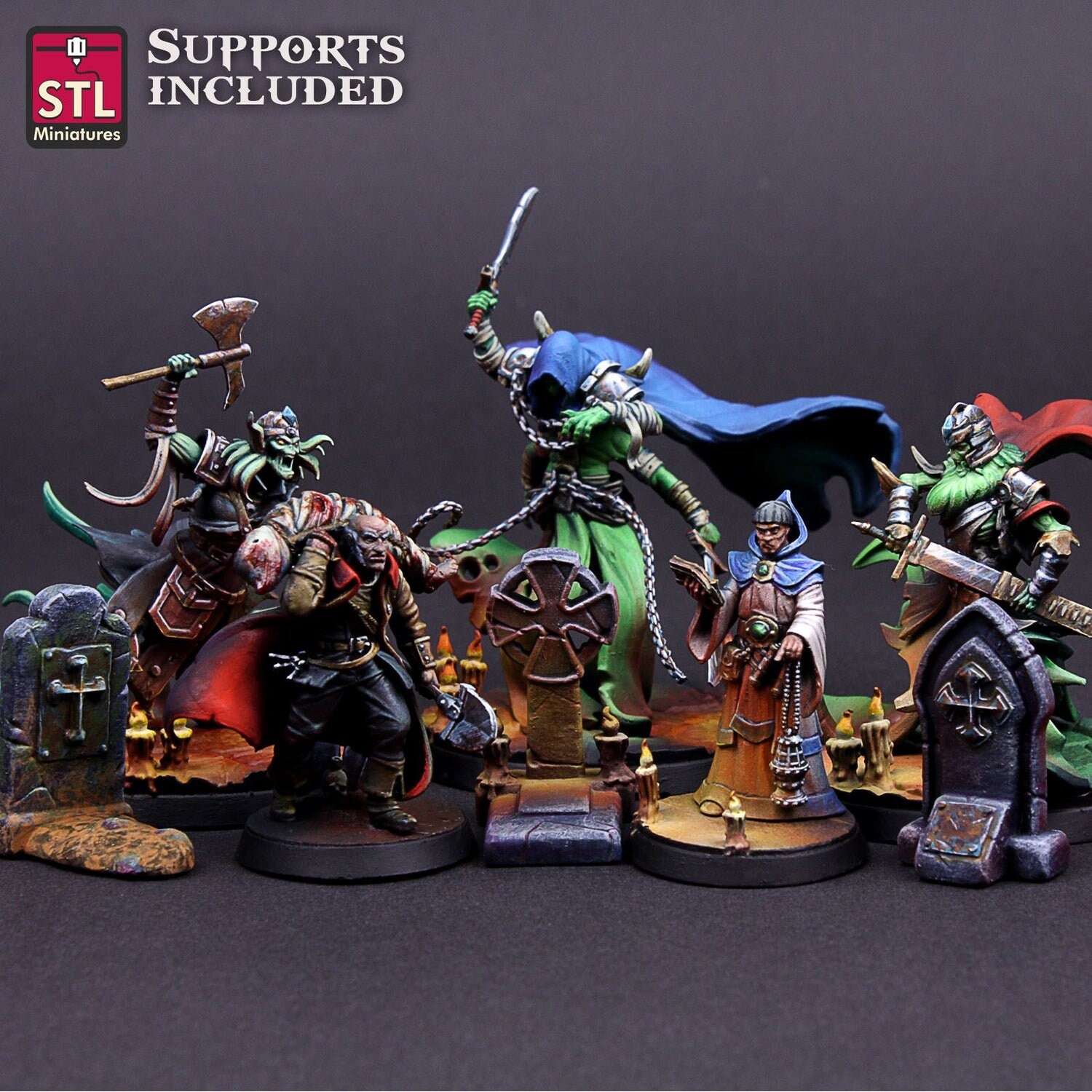 Gravedigger Corpse Male Human 28mm 32mm 75mm Tabletop Games D&D ...