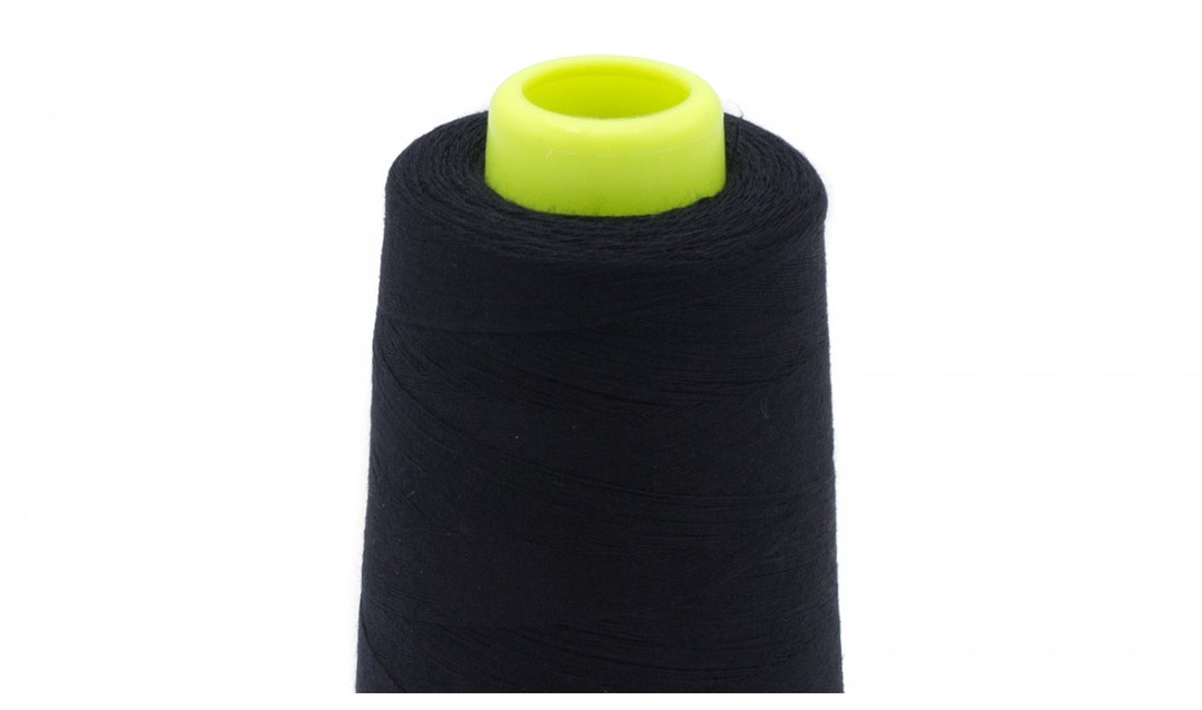 Overlock Sewing Thread 4 X 2743 Meters / 3000yard Cones Navy Blue, Dark ...