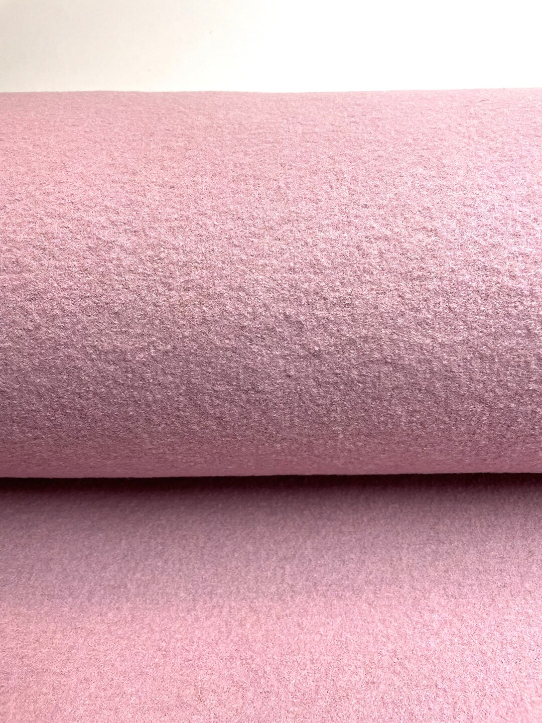 Wool Felt Old Pink Boiled Wool 50 Cm X 140 Cm - Etsy