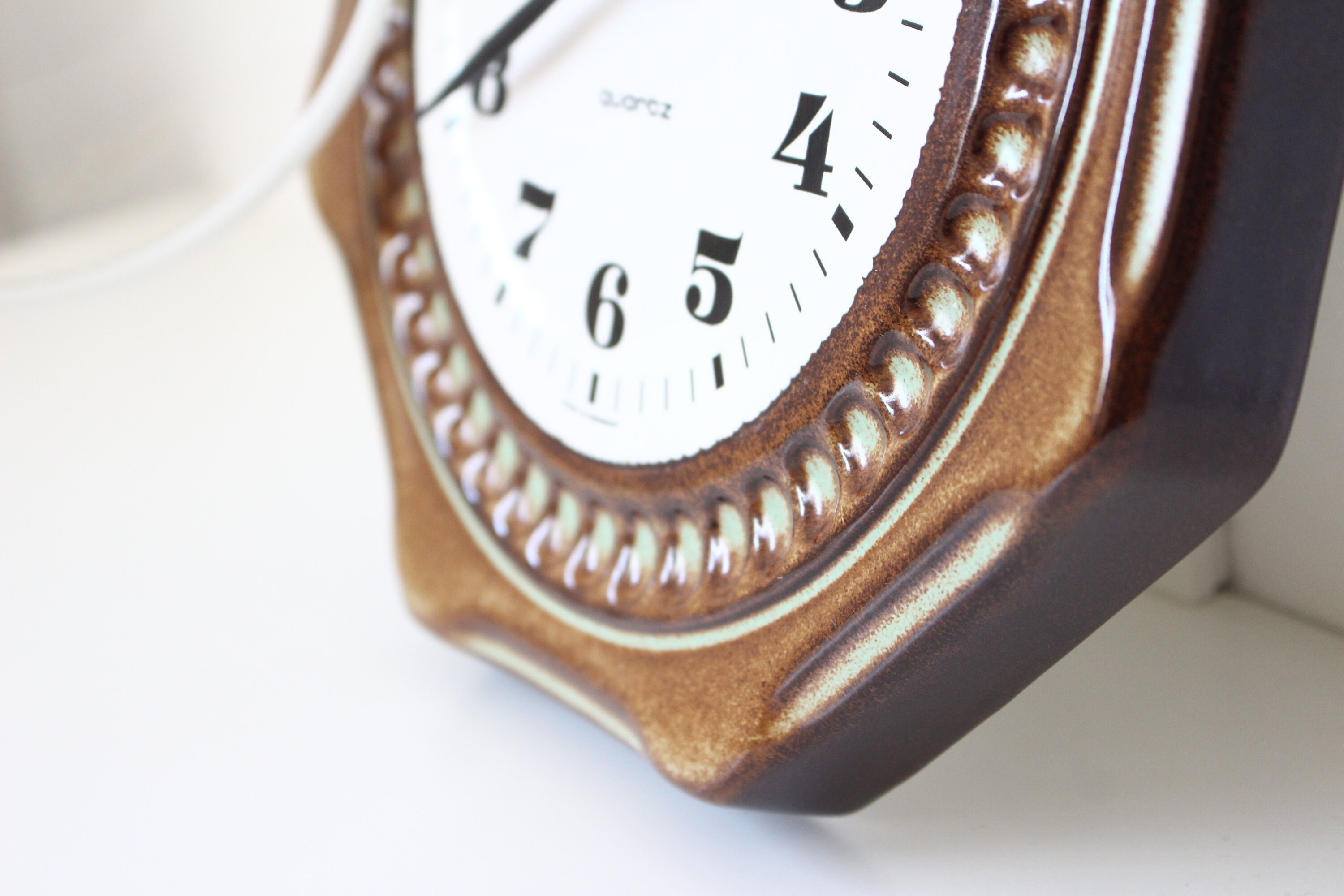Vintage Ceramic Junghans Wall Clock / Kitchen Clock - Etsy