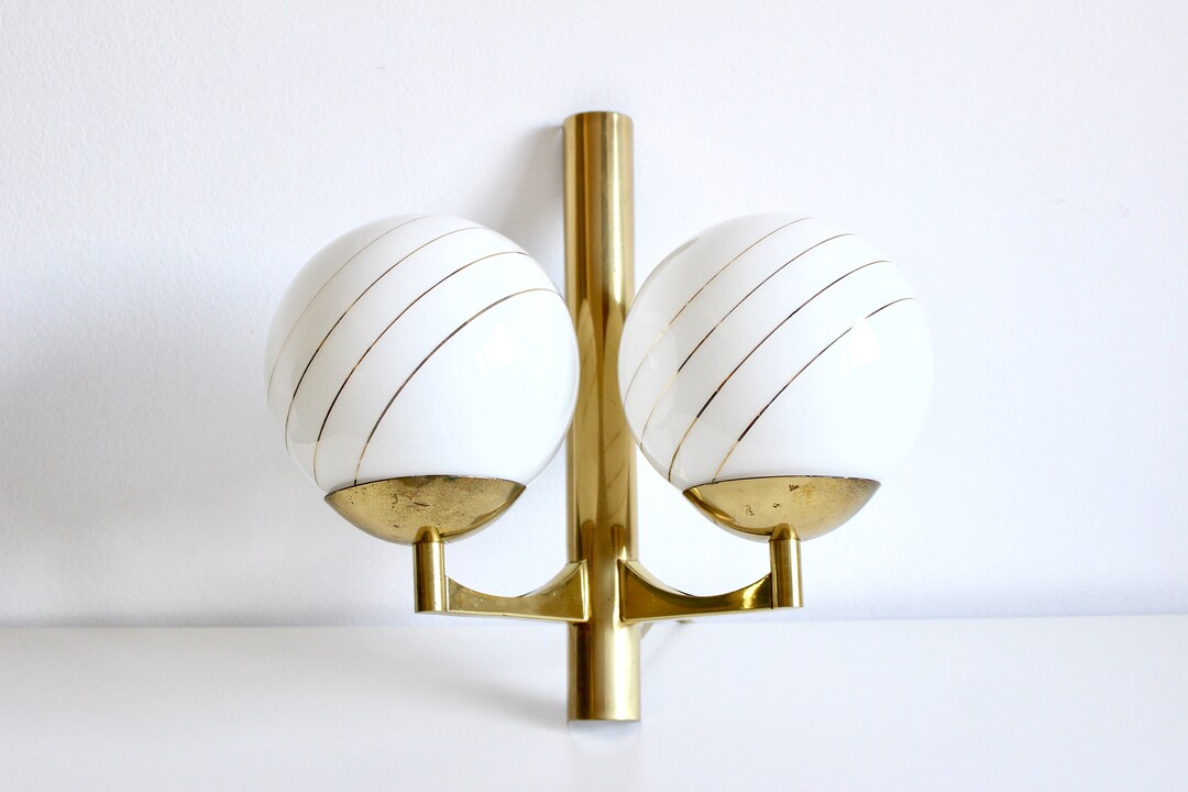 Vintage Regency Style Wall Lamps / Sconce / Wall Light / Applique - Etsy