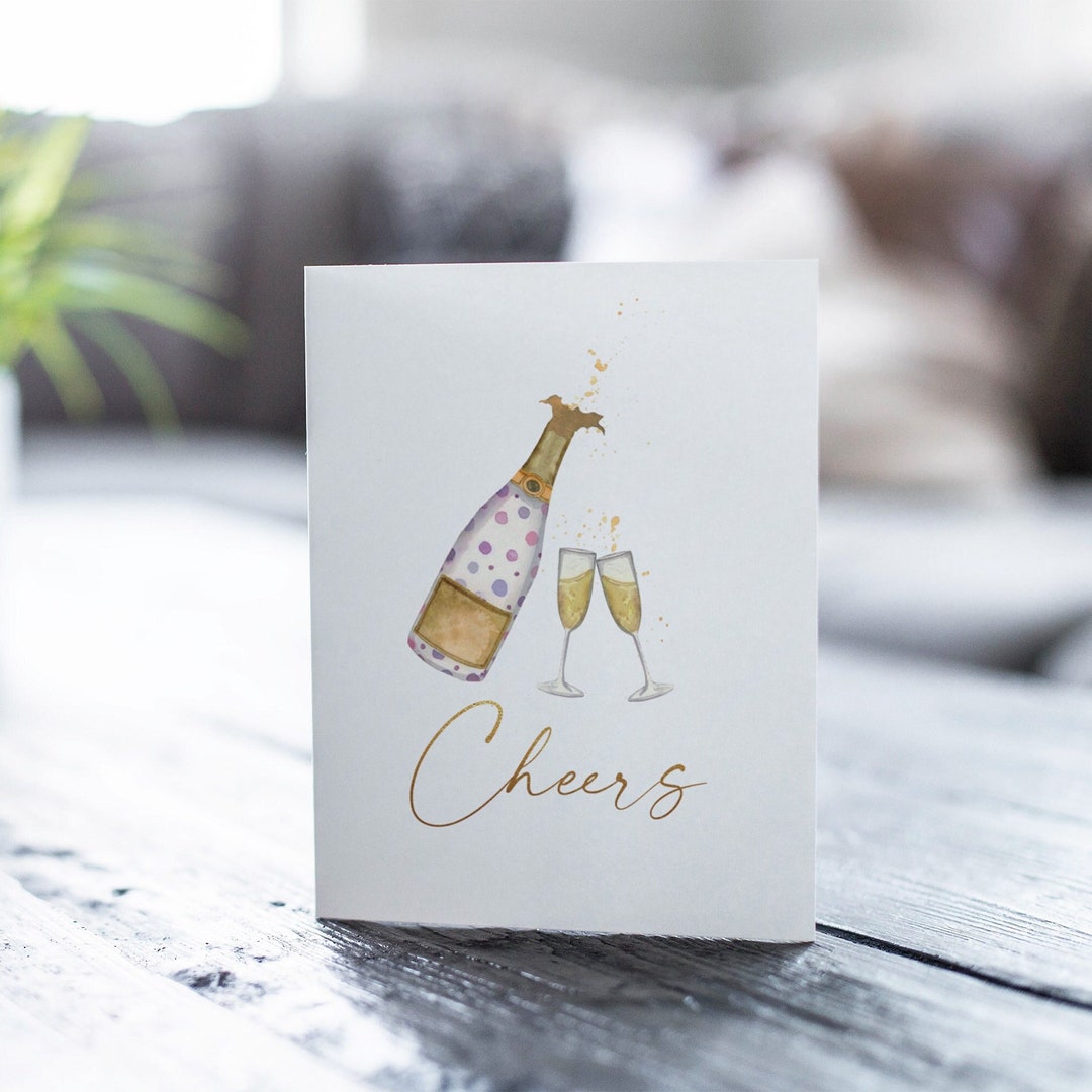 Congratulations Greeting Card for Celebration | Cheers Greeting Card ...