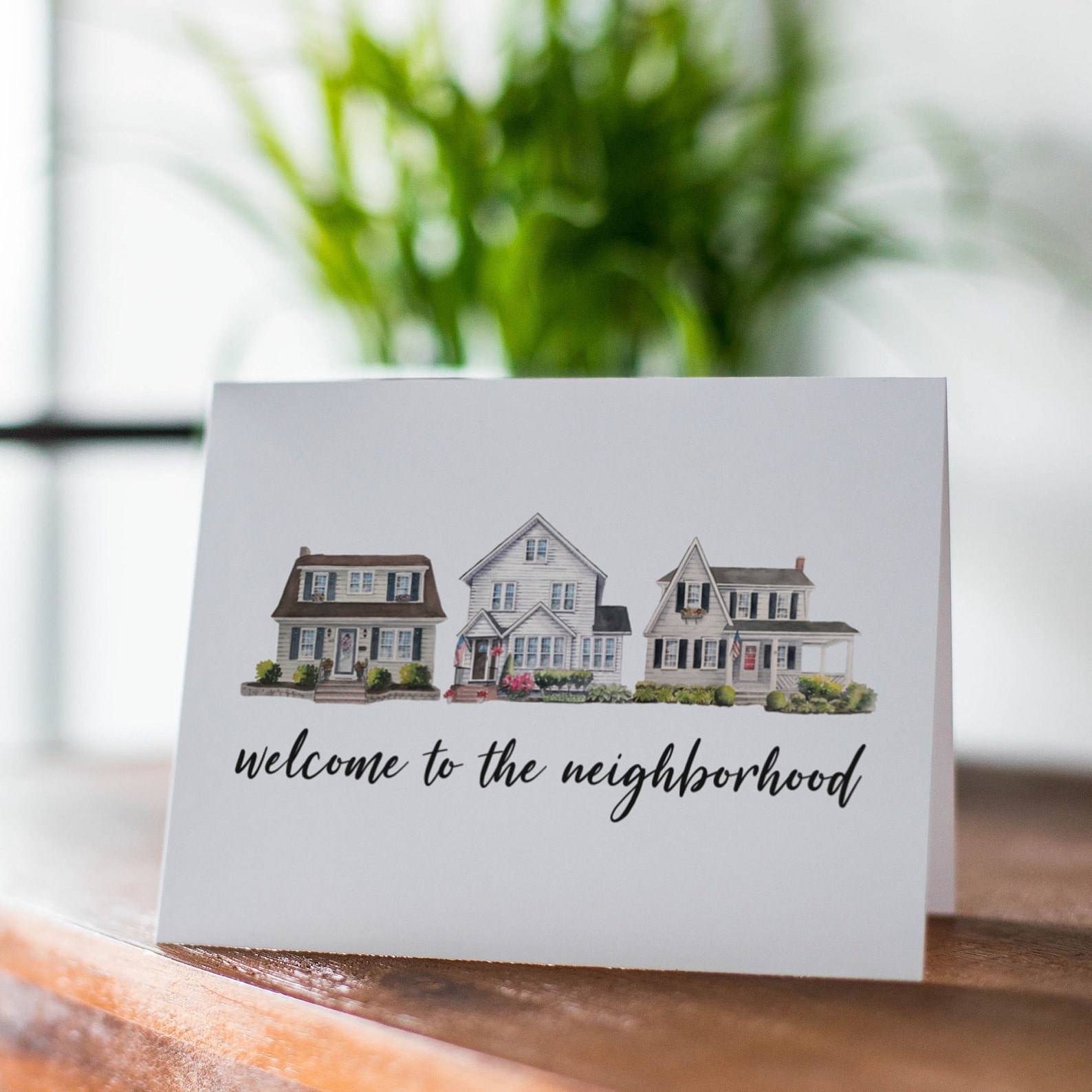 New Home Card Congrats on Your New Home Welcome to the - Etsy