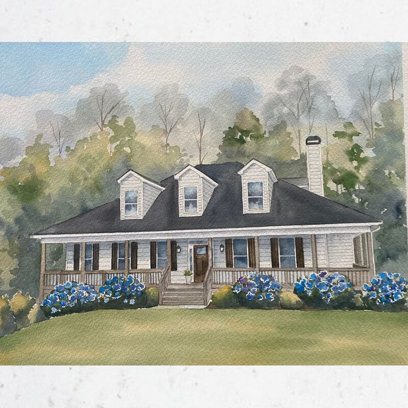 House Portraits - Etsy