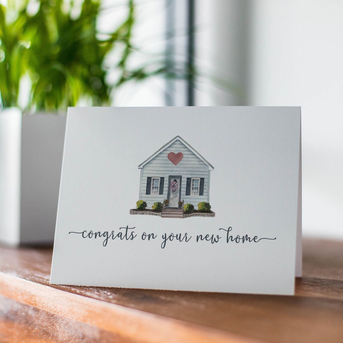 New Home Card | Congrats on Your New Home | Housewarming Gift ...