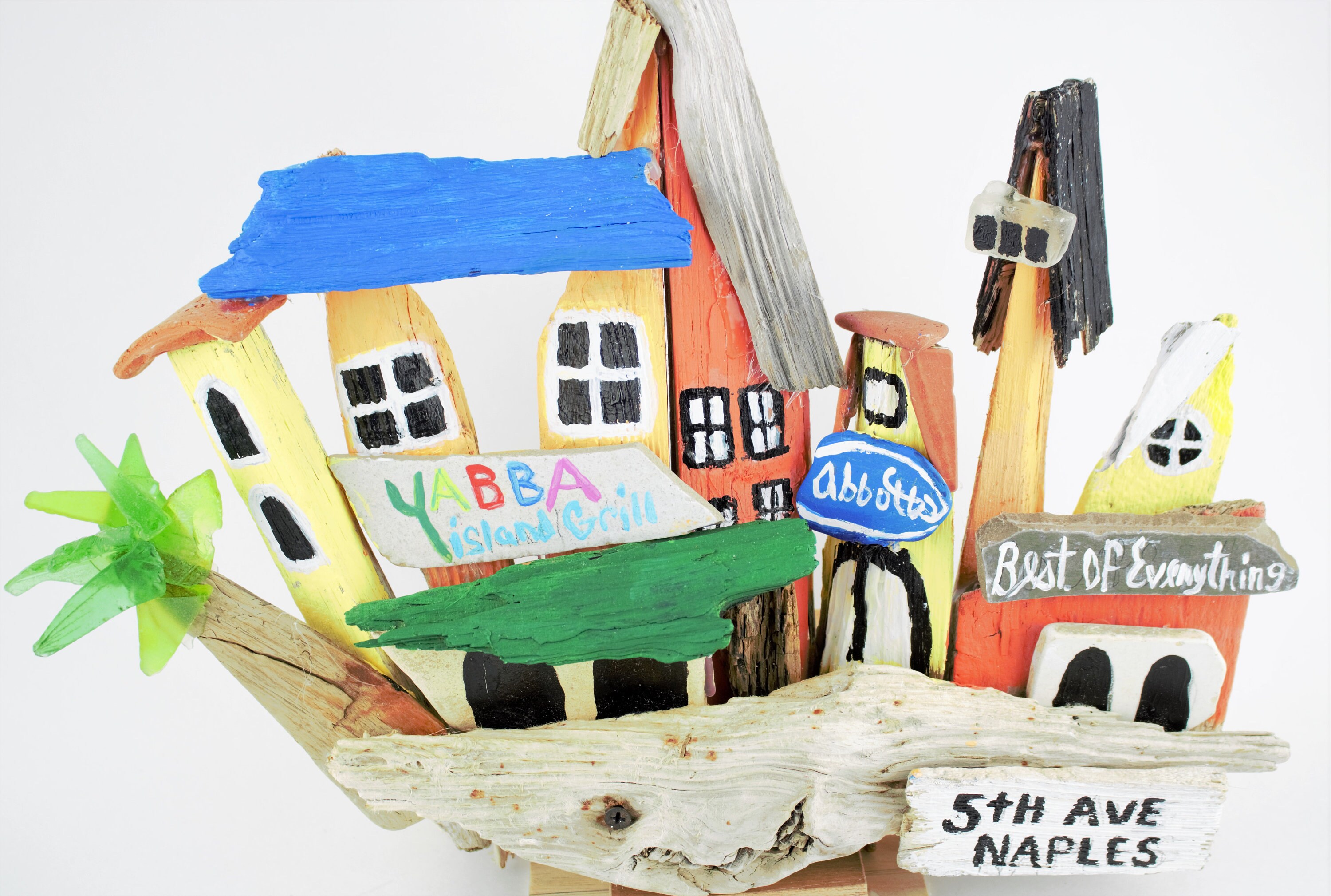 Custom Driftwood Villages, Handmade Custom Driftwood Villages, One of a ...