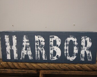 Harbor Sign - Etsy