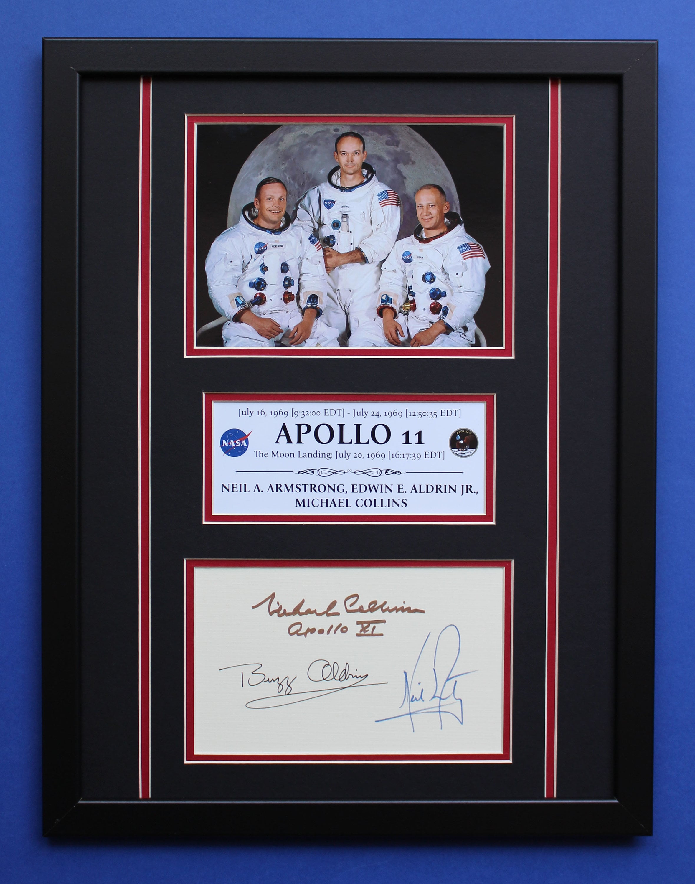 Apollo 11 Astronaut Autographs