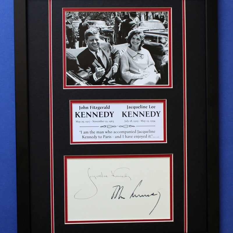 Kennedy Autograph - Etsy