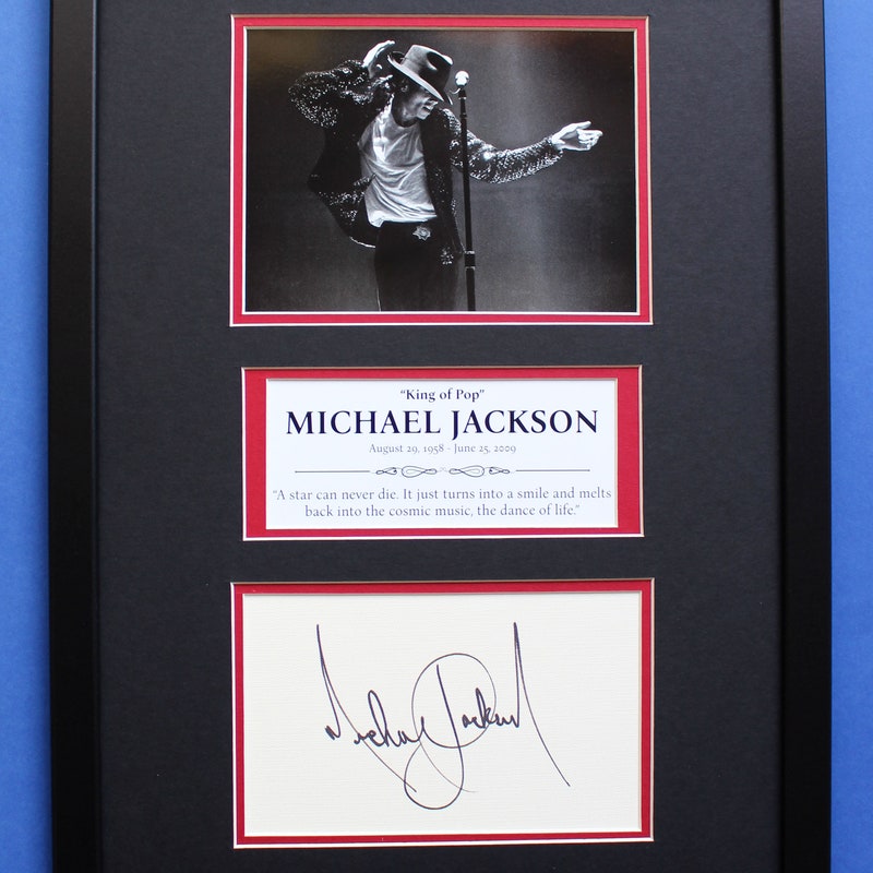 Michael Jackson Autographs - Etsy