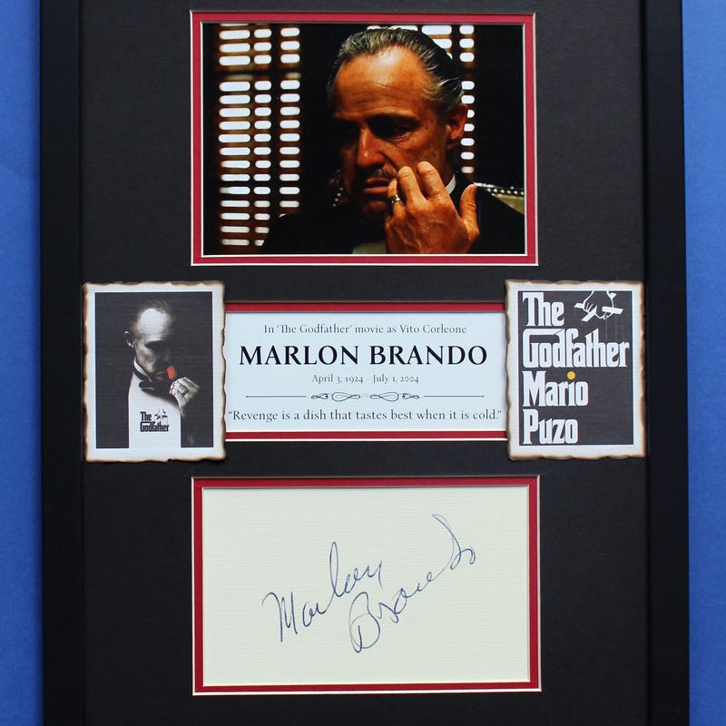 Marlon Brando Autograph - Etsy
