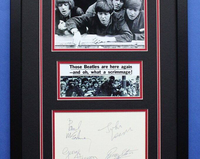 Beatles Autographed Abbey Road Album Signed by All 4 RARE Certificate ...