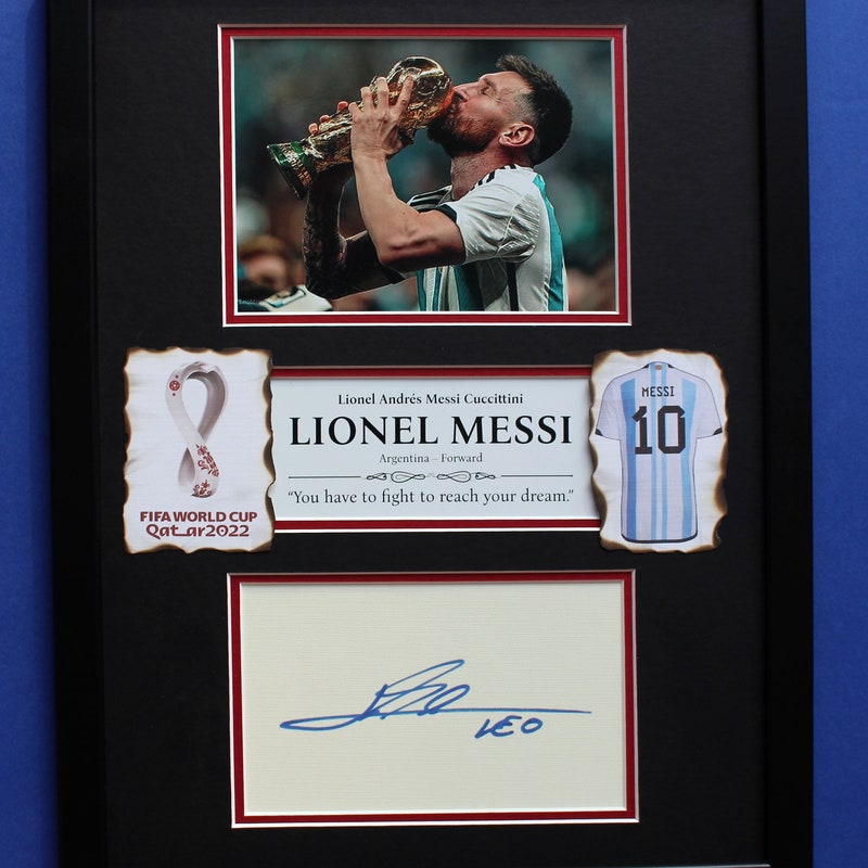 Lionel Messi Football Card - Etsy UK