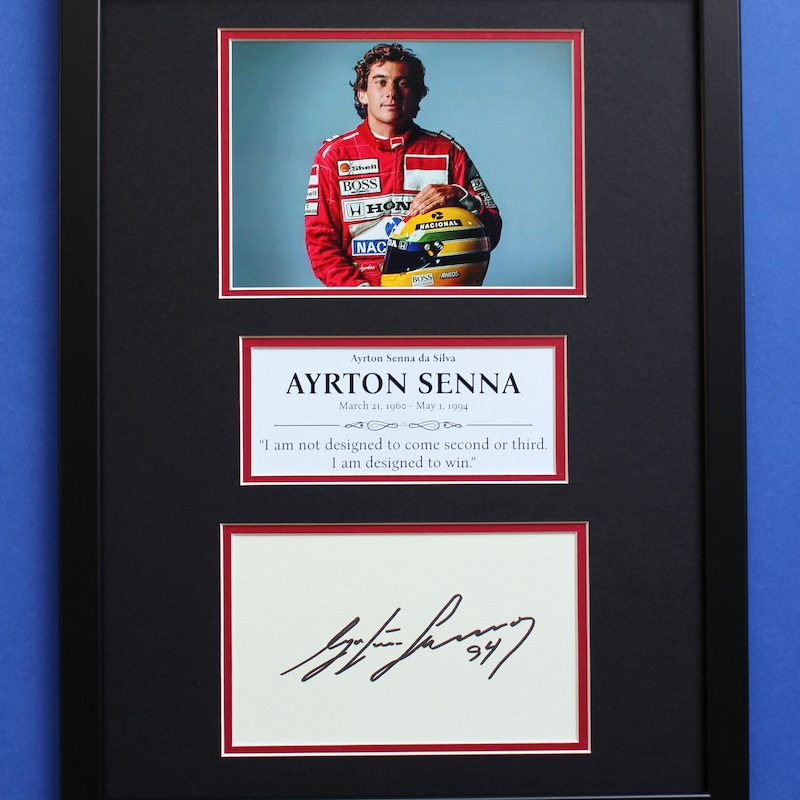 F1 Senna Sign - Etsy UK