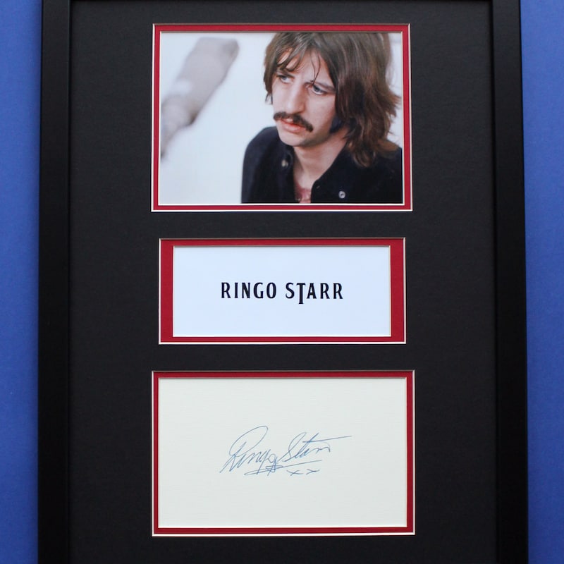 Ringo Starr Autograph - Etsy
