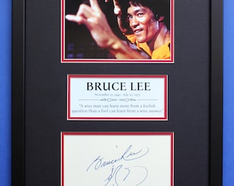 Bruce Lee Autograph - Etsy