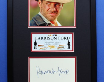 Harrison Ford Signed Photo Authentic Autograph With COA - Etsy