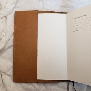 Engraved Leather Journal Aslan Course He Isn't Safe, but He's Good the ...