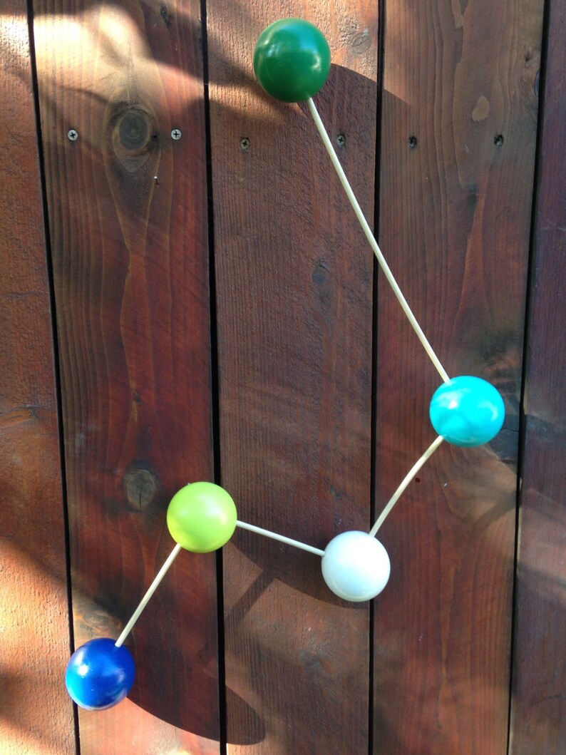 Atomic Style Wall Hanging Mid-century Home Decor Modern home design ...