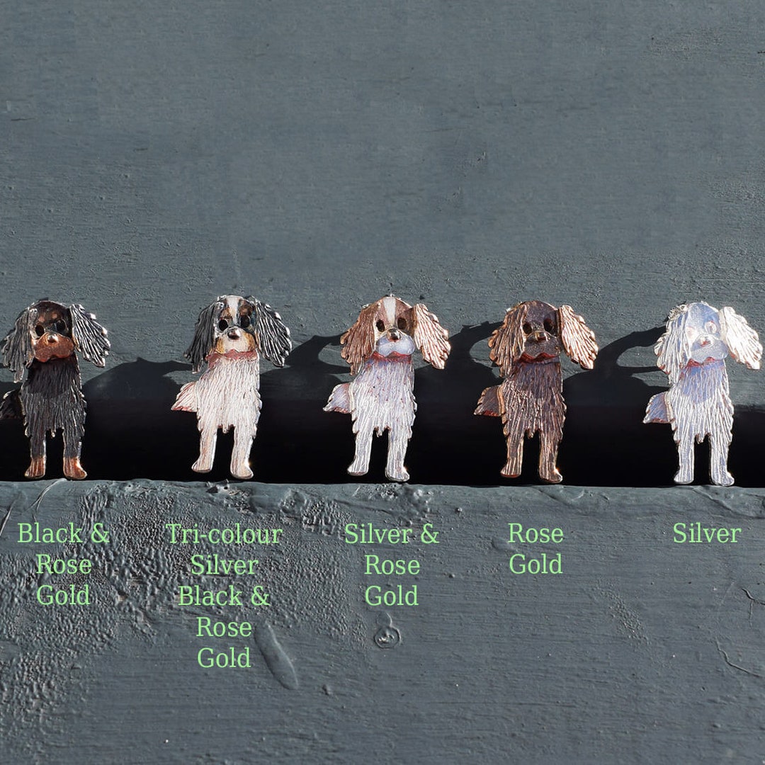 Cavalier King Charles Spaniel Brooch, Gift for Cavalier King Charles ...